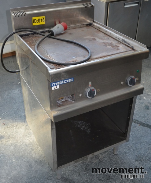 Solgt!Metos Flatgrill 60cm bredde forstorkjøkken, med understell, 2005 ...