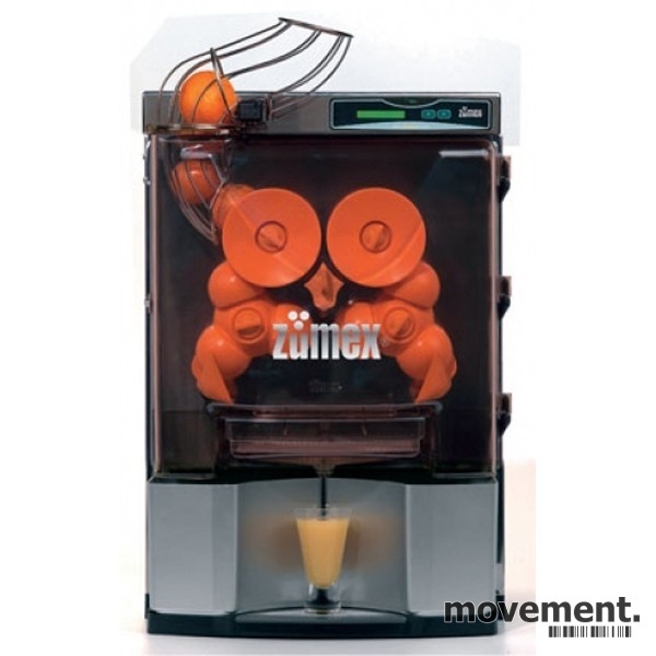Solgt!Zumex Appelsinpresse, EssentialAuto Silver, NY/UBRUKT KUPPVARE