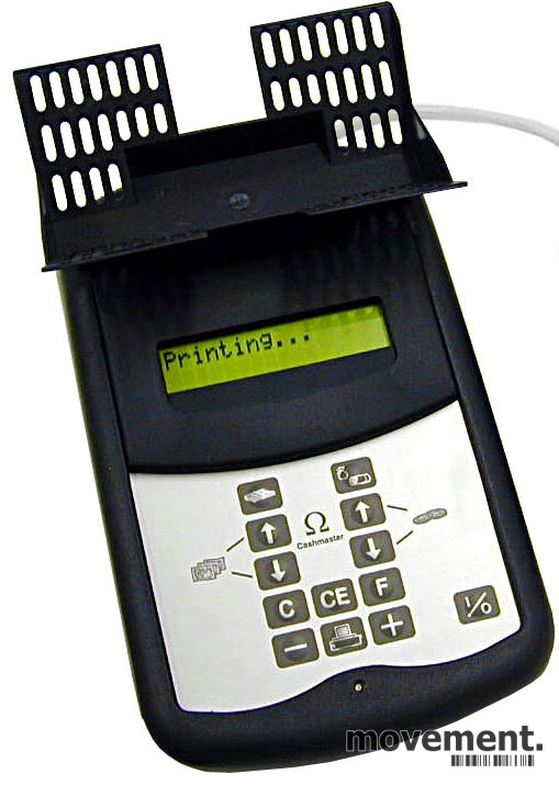 Solgt!Pengeteller (mynt/seddel)Cashmaster Omega vektbasert pengeteller ...