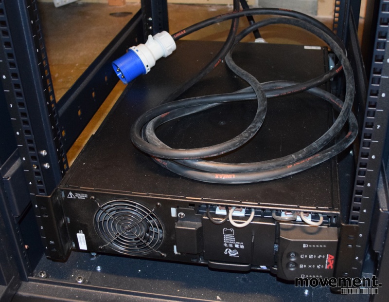 Solgt!APC Smart-UPS 5000VA 230V, 3unitsrackmodell, SURTD5000XLi, nyere ...