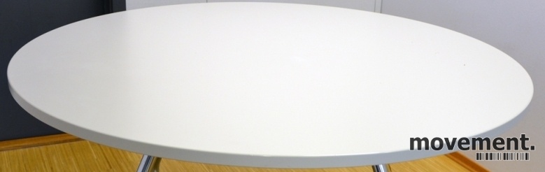 Solgt!Rund bordplate fra Vitra, Ø=130cm,lys grå plate, AdHoc-serie ...