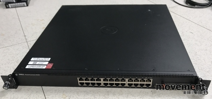 Solgt!Dell rackswitch Powerconnect 8132V2, 24x 10GBase-T Ports, 40GbE ...
