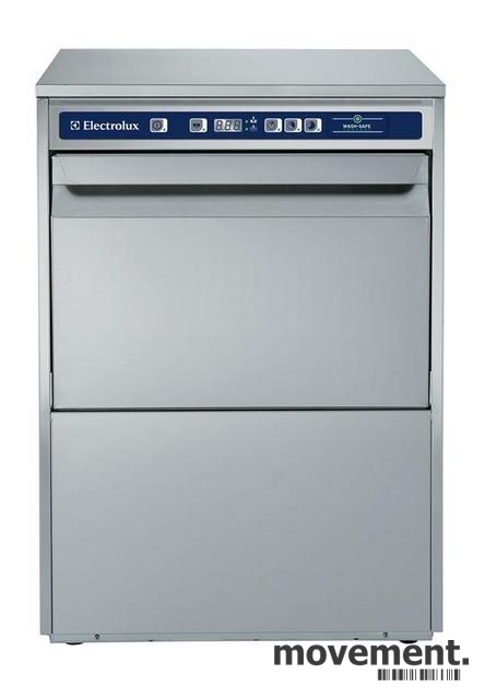 Solgt!Electrolux WT30 underbenkoppvaskmaskin i rustfritt for storkjøkken, 400v 3fas, pent brukt ...