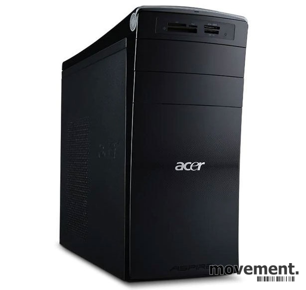 Solgt!Stasjonær PC: Acer Aspire M3970,i7-2600 3,4Ghz, W7 Home, GT545 ...
