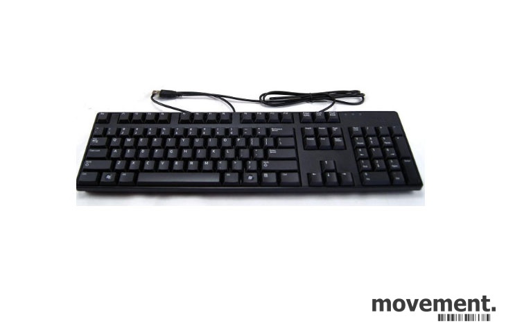 Solgt!Originalt Dell tastatur, L30U,Norsk layout, modellkode 0N259F ...