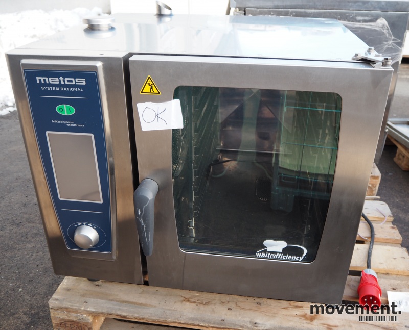 Solgt!Metos Rational Selfcooking CenterMSCC WE 61 for 400Volt, pent brukt