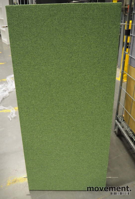 Solgt!Lyddempende, akustiske plater igrønt, 60x130cm, for oppheng fra ...