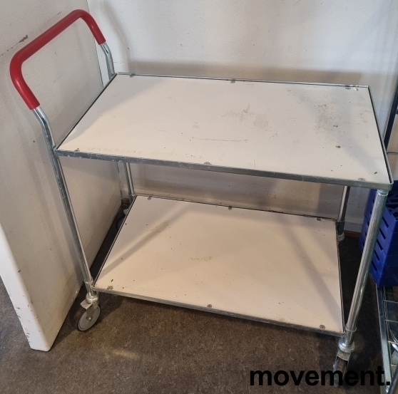 Solgt!Tralle / trillebord fra Gerdmans istål / laminat / trillevogn ...