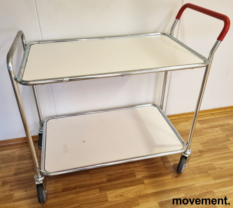 Solgt!Tralle / trillebord fra Gerdmans istål / laminat / trillevogn ...