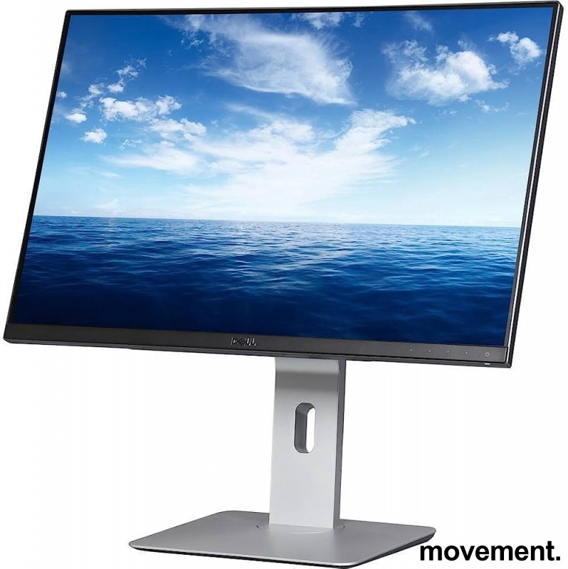 Solgt!Dell Ultrasharp LED IPS U2415 /U2415B IPS 24toms flatskjerm ...