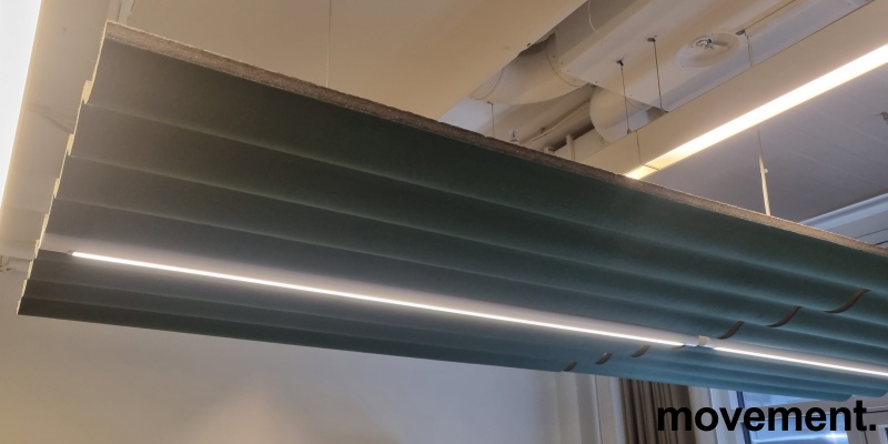Lydabsorbent for montering i takfra Abstracta med lys, Scala ceiling i ...