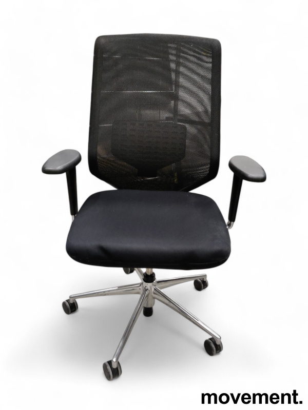 Solgt!Vitra Meda 2 kontorstol /konferansestol på hjul, design Alberto ...